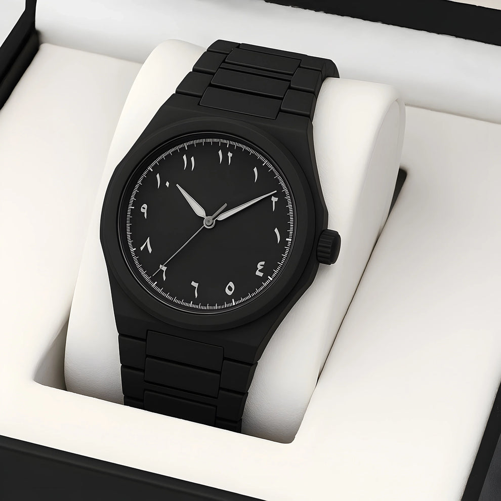 Arabic Aura White Dial – TheWatchMan.Store